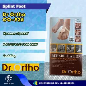 Jual Dr Ortho Plastic Clasp Hallux Valgue Night Splint Foot - Jakarta ...