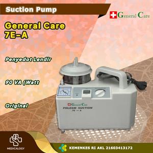 Jual Suction Pump General Care 7E-A Portable Phlegm Suction Unit - Kota ...