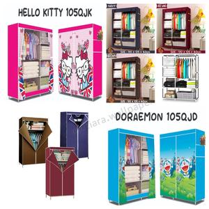 Jual Lemari Portable Lemari Kain Sisi Ranjang Lemari Serbaguna ...
