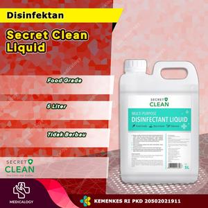 Jual Secret Clean Cairan Desinfektan 5L - Kota Makassar - Violet ...