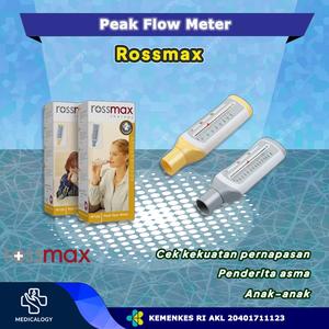 Jual Rossmax Peak flow Meter Alat Cek Asma Children - Anak - Kota ...