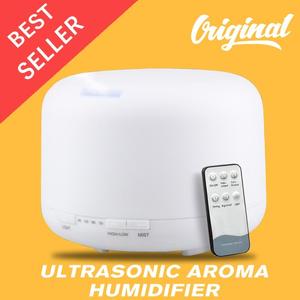 Jual Humidifier Air 500ML/300ML Aromaterapi Difuser Dengan Remote ...