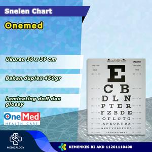 Jual Snelen Chart Onemed - Jakarta Timur - Medicalogy Bandung | Tokopedia