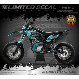 Jual Decal Sticker Yamaha WR 155 Desain Skull Zombie Supermoto WR155 ...