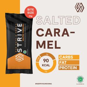 Jual SUPLEMEN LARI STRIVE ORIGINAL ENERGY BAR BITE SIZE SALTED CARAMEL ...