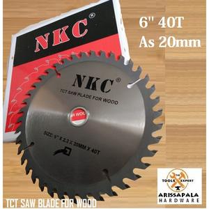 Jual New Mata Mesin Gergaji Circular Saw Gerinda Nkc 6 Inch 150Mm X As ...