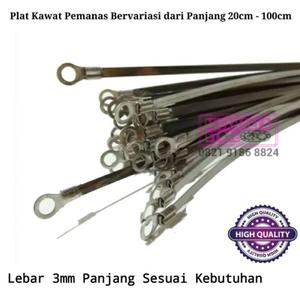 Jual Plat Kawat Pemanas / Elemen Pemanas Mesin Press Plastik Hand ...