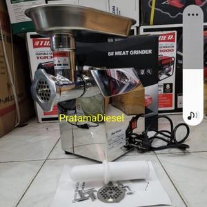 Jual Mesin giling daging Stainless Listrik 8E Meat grinder Stainless ...