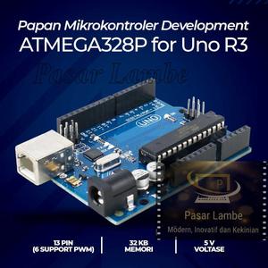 Jual Arduino Papan Mikrokontroler Development ATMEGA328P for Uno R3 ...