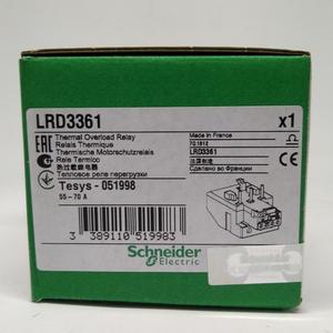 Jual Schneider LRD3361 TeSys LRD thermal overload relays 55~70A class ...
