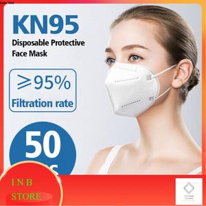 Jual Masker KN95 PM2.5 Earloop kn 95 filter 95% setara n95 4 ply isi 50 ...