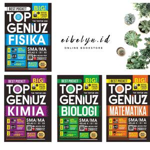 Jual BUKU SMA TOP GENIUZ MATEMATIKAFISIKABIOLOGIKIMIA SMAMA - Jakarta Pusat - Zara 2508 | Tokopedia