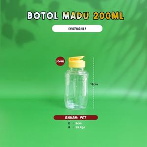 Jual BOTOL MADU PLASTIK - BOTOL MADU TJ - 110 ML & 200 ML - Kota Malang ...
