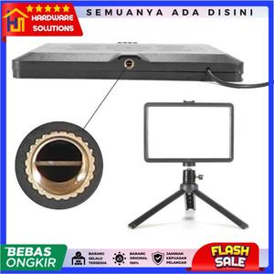 Jual Lampu Kamera Studio LED Portable Flat Fill Light 8 Inch - LPL-02 ...