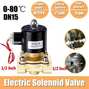 Jual Kran Air Electric Water Selenoid Valve NC 1/2 AirWater Control Switch - Kota Bekasi ...