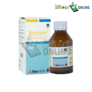 Jual VECTRINE 175MG/5ML DRY SYRUP/ERDOSTEINE/PENGENCER DAHAK/BATUK ...