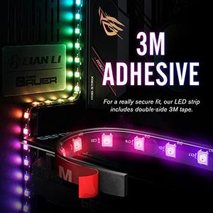 Promo EZDIY-FAB Addressable RGB PC LED Strip,Magnetic 5V ARGB Cicil 0% ...
