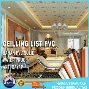 Jual Ceiling Border PVC Wall Border List Plafon PVC List Profil Plafon ...
