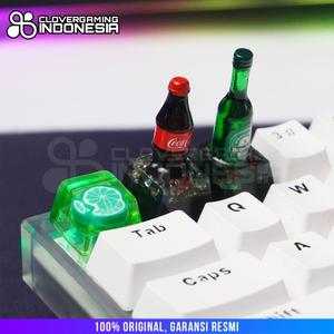 Jual Keycaps Artisan Summer Drink for Keyboard Mechanical - Coca Cola ...