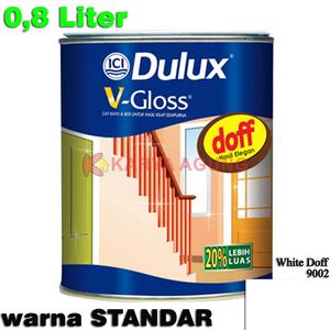 Jual Dulux V-GLOSS Doff Cat Kayu Besi / Synthetic Paint Warna STANDAR 1 ...
