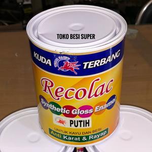 Jual Cat minyak untuk kayu dan besi Merk Kuda Terbang RECOLAC uk. 0,8 ...