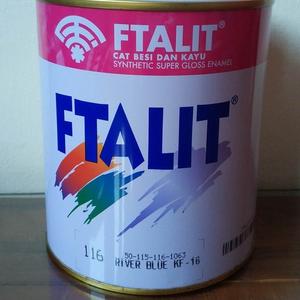 Jual Cat besi Dan kayu Ftalit 1KG river blue (116) - Kab. Bekasi ...