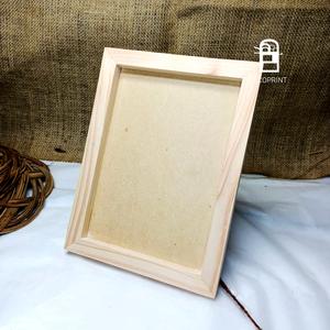 Jual (0_0) Figura Kayu Jati Belanda Ukuran 5R Bingkai Frame Kayu Jati ...