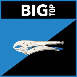 Promo BIG TOP Tang Buaya Bulat 10'' / Locking Grip Pliers (4322-100 ...