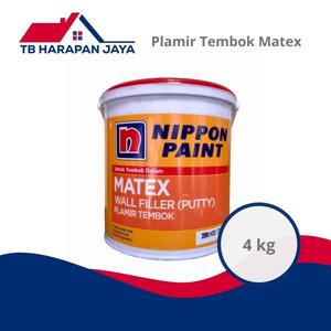 Jual Plamir Tembok Nippon Paint Matex - Plamur Matex 4 kg - Kab. Bekasi - toko bayangka | Tokopedia