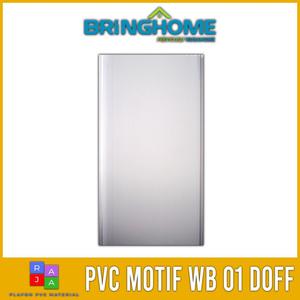 Jual (0_0) Plafon PVC Motif Mewah Putih Polos Doff WB 01 Doff ...