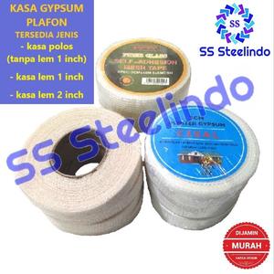 Jual (0_0) KASA GYPSUM PLAFON (POLOS DAN LEM) 1 INCH - 2 INCH ...