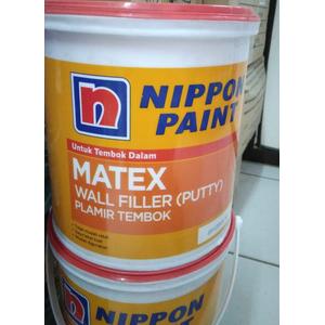 Jual Plamir Plamur Dempul Tembok Matex Nippon Paint 4 kg - Kab. Bekasi - toko bayangka | Tokopedia