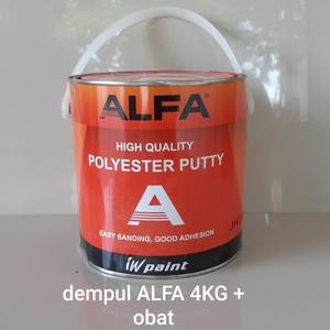 Jual dempul alfa galon plus obat pengeras - Kab. Bekasi - toko bayangka ...