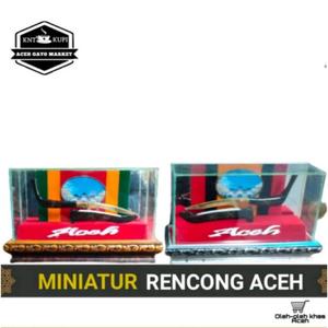 Jual miniatur rencong khas aceh asli - Kota Banda Aceh - arif souvenir ...
