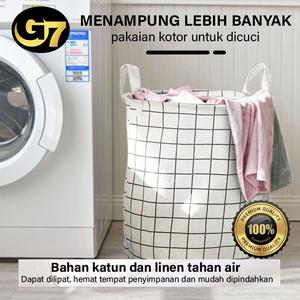 Jual Laundry Bag Keranjang Baju Kotor Lipat Besar Tempat Pakaian ...