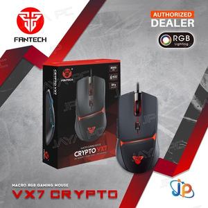 Jual Mouse Gaming Fantech VX7 Crypto RGB - Macro Optical Mouse - Putih ...