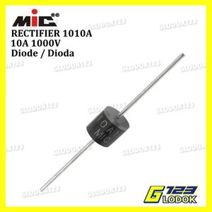 Jual Dioda Diode Rectifier MIC 10A10 10A Ampere 1000V Volt 1KV ED BB98 - Kab. Tangerang ...