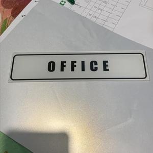Jual SIGN NAMA RUANGAN AKRILIK 2MM 5CM X 20CM - OFFICE, 5CM X 20CM ...