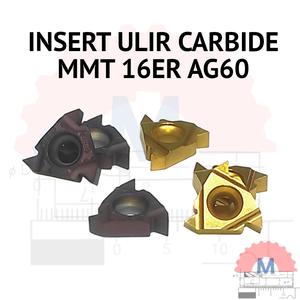 Promo Pahat drat luar MMT 16ER 60 derajat Insert ulir MMT16ER AG60 ...
