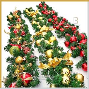 Jual Garlan Slinger Daun Lilit Kawat Ornamen Pohon Natal Pintu Tangga ...