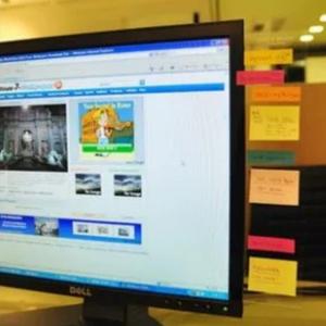 Jual Papan Tempel Memo / Sticky Notes Memo Board untuk Layar Komputer ...