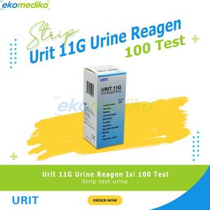 Jual URIT Uritest 11G - Urine strip 11P - Urinalysis Reagent Strips 11 ...
