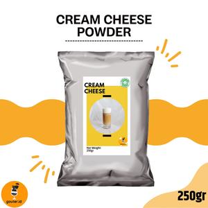 Jual CREAM CHEESE POWDER 250GR / TOPING KEJU MINUMAN KEKINIAN / CHEESE ...