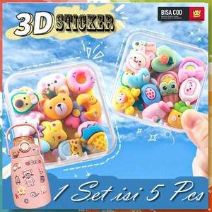 Jual Stiker 3D timbul multifungsi botol minum hp hiasan dinding kamar 5 ...