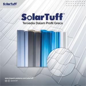 Jual Atap Polycarbonate Solartuff Jenis Gelombang Greca - Ice White, 6. ...