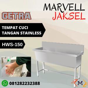 Jual GETRA HWS-150 SS HAND WASH SINK WASTAFEL TEMPAT CUCI TANGAN ...