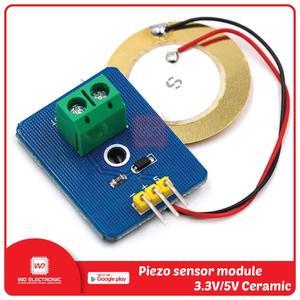 Jual Populer PIEZOELECTRIC VIBRATION SENSOR MODULE PIEZO MODUL - Kota ...