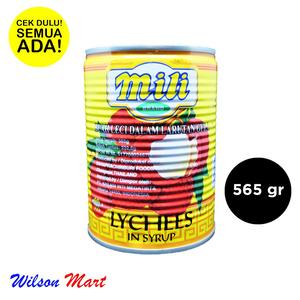 Jual (T)erpopule(R) MILI BRAND LYCHEE BUAH LECI DALAM LARUTAN GULA 565 ...