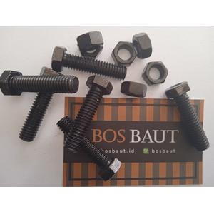 Jual BAUT MUR BESI HITAM UNC - 3/8X1-1/2 - Kota Surabaya - Bos Baut Bibis | Tokopedia