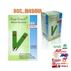 Jual EasyTouch Glucose Alat Test Strip Stik Gula darah Refill / Stik ...